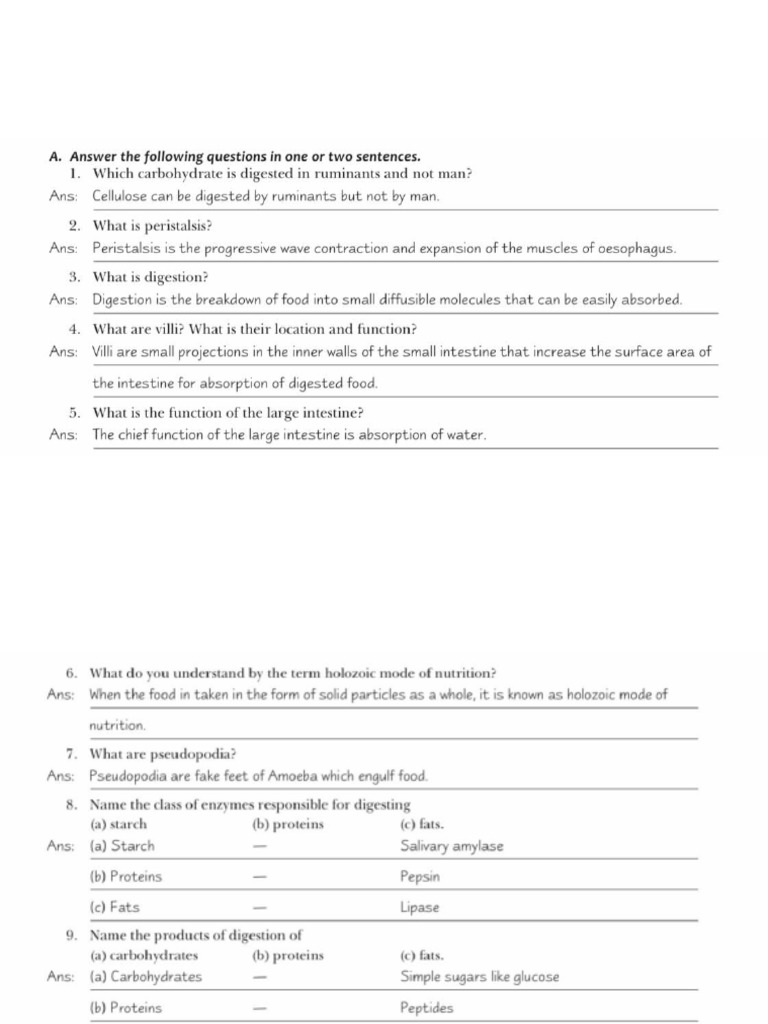 Class 7 Science Chapter 2 Question Answers | PDF