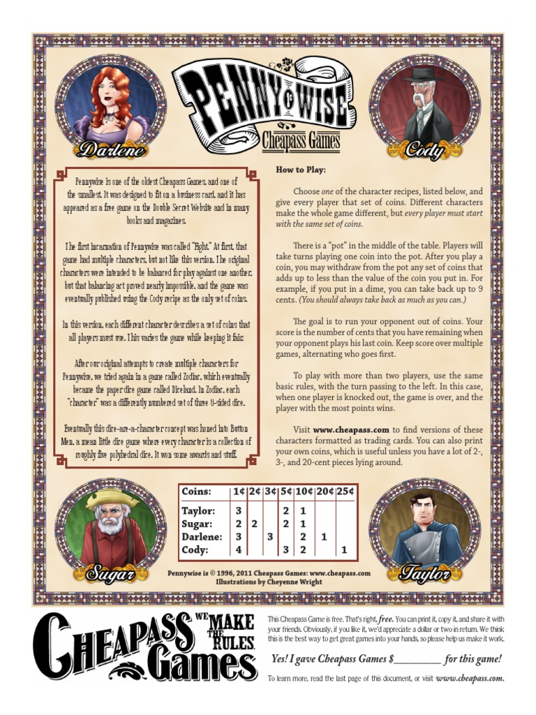 Pennywise Rules | PDF | License | Public Domain