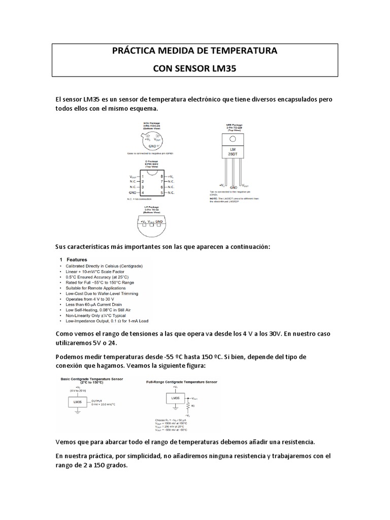 Temperatura-Lm35 PLC | Descargar gratis PDF | Sensor | Ingeniería ...