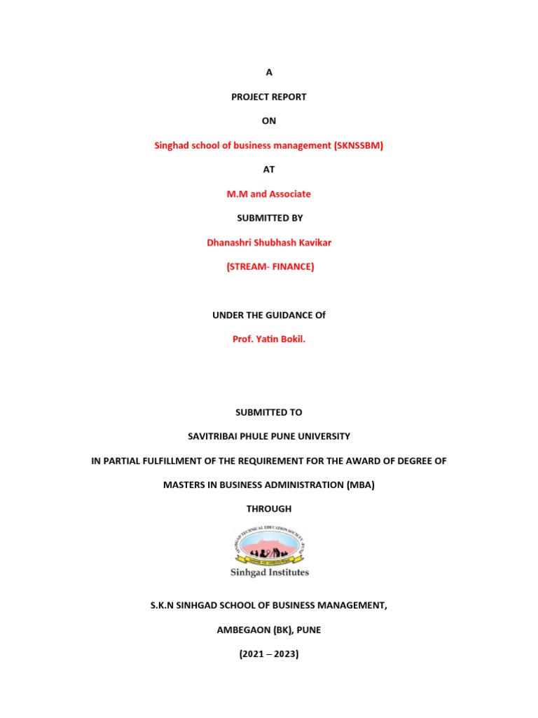 SIP Report (Title Page Specimen) | PDF | Taxes | Capital Gain