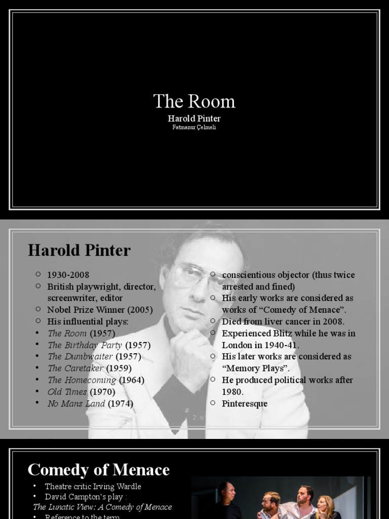 Harold Pinter - The Room | Download Free PDF | British Fiction ...