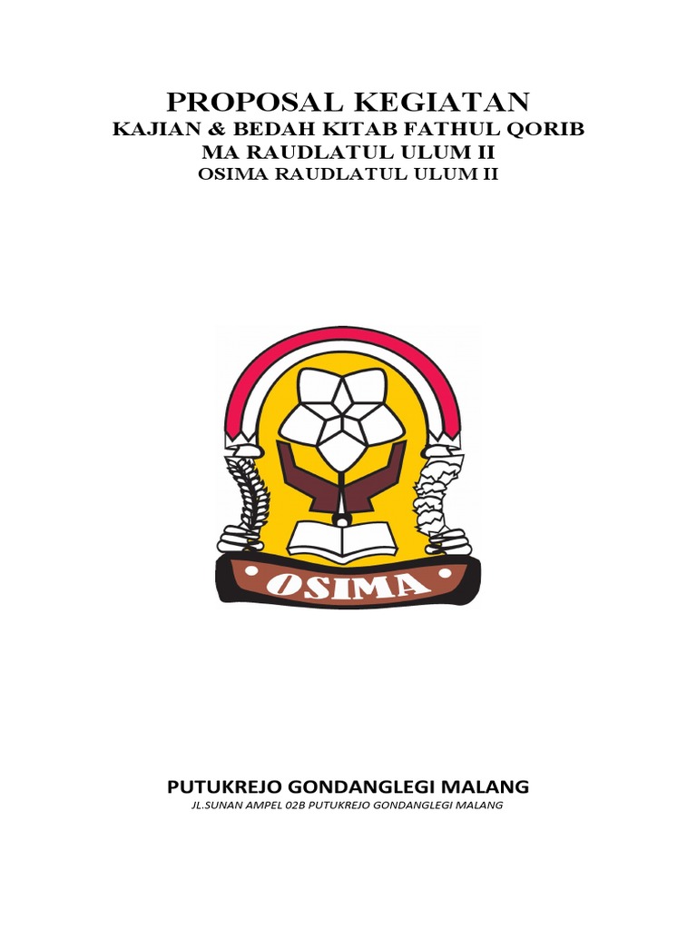 Proposal Bedah Kitab OSIMA 2022 | PDF