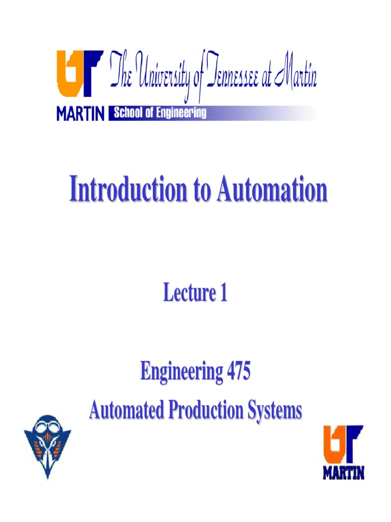 Automation | PDF | Automation | Factory
