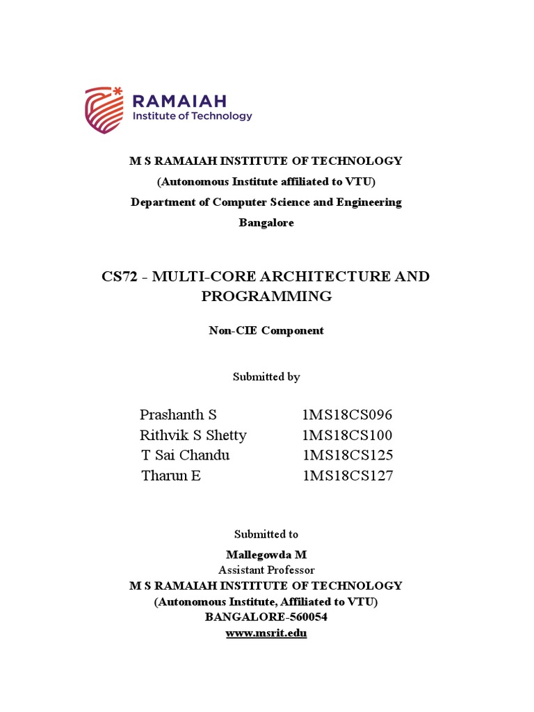 MCA-Floyd Warshall Algorithm | PDF | Parallel Computing | Vertex (Graph ...