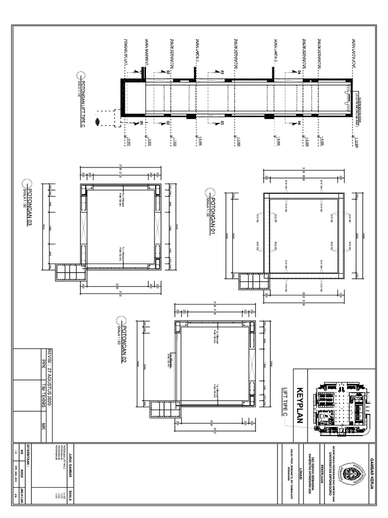 GSG - Detail Lift Pemadam Kebakaran | PDF