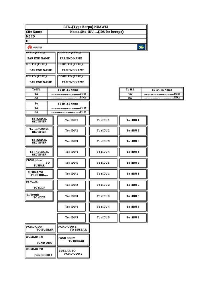 Template Label RTN Project XL | PDF | Electrical Components ...
