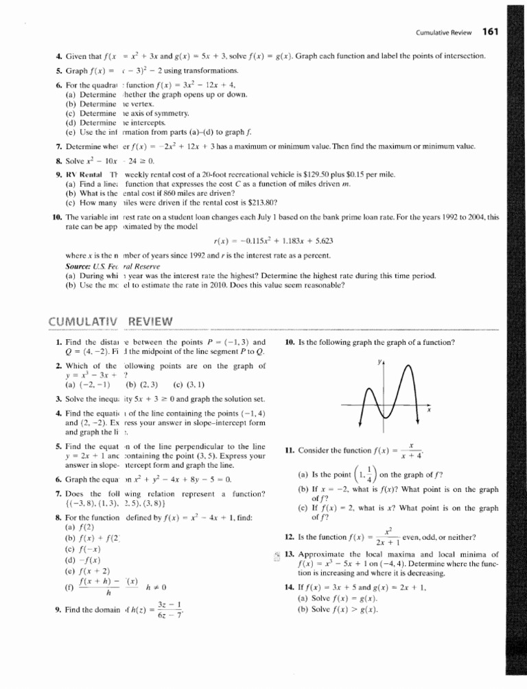 02 Linear An Quadratic 0001 | PDF | Graph Theory | Discrete Mathematics