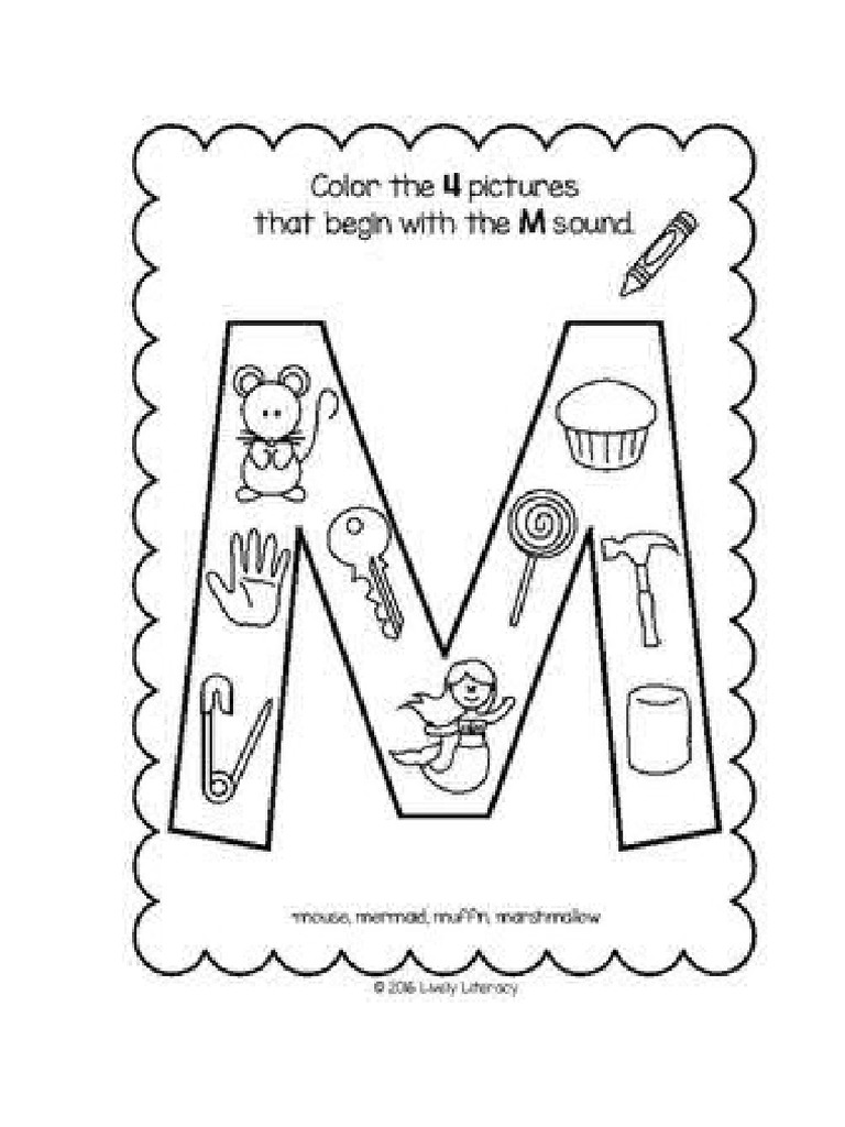 Lesson 2 Homework Letter M | PDF