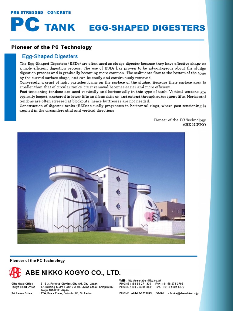 Digester | PDF | Prestressed Concrete | Concrete