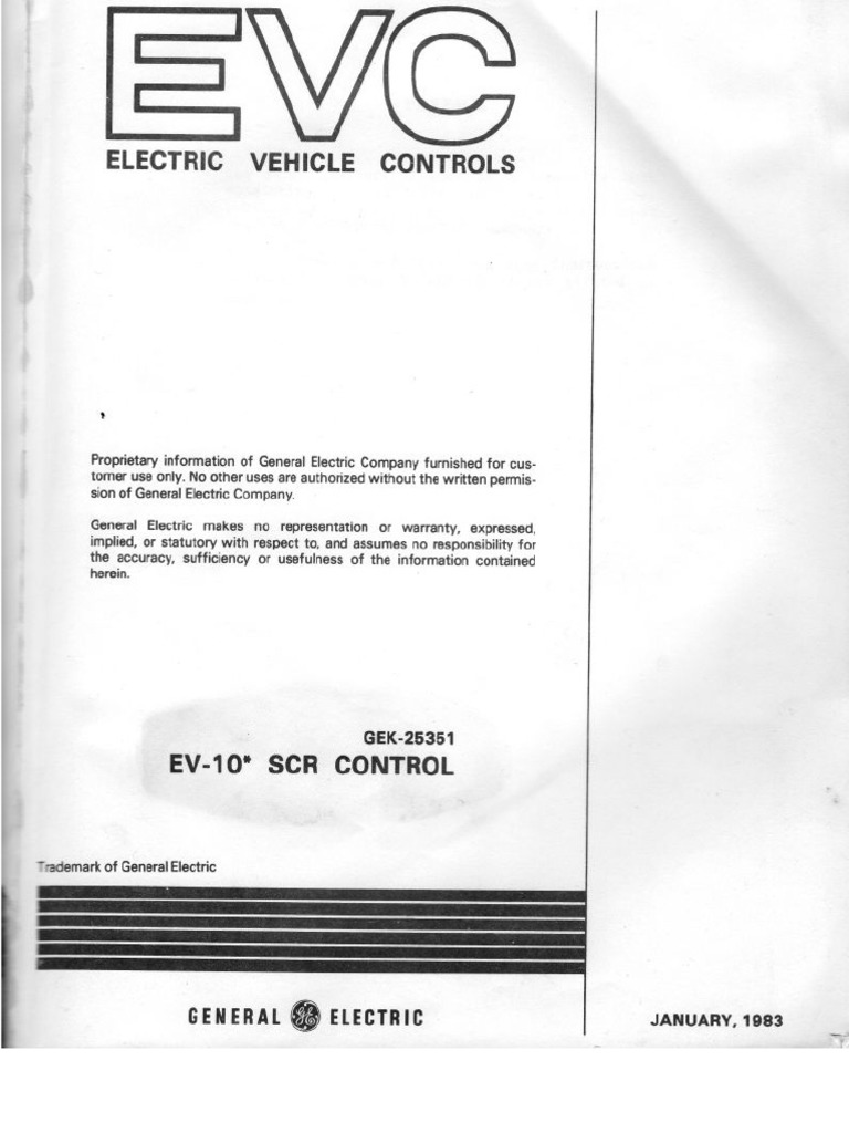 GE Ev10 | PDF