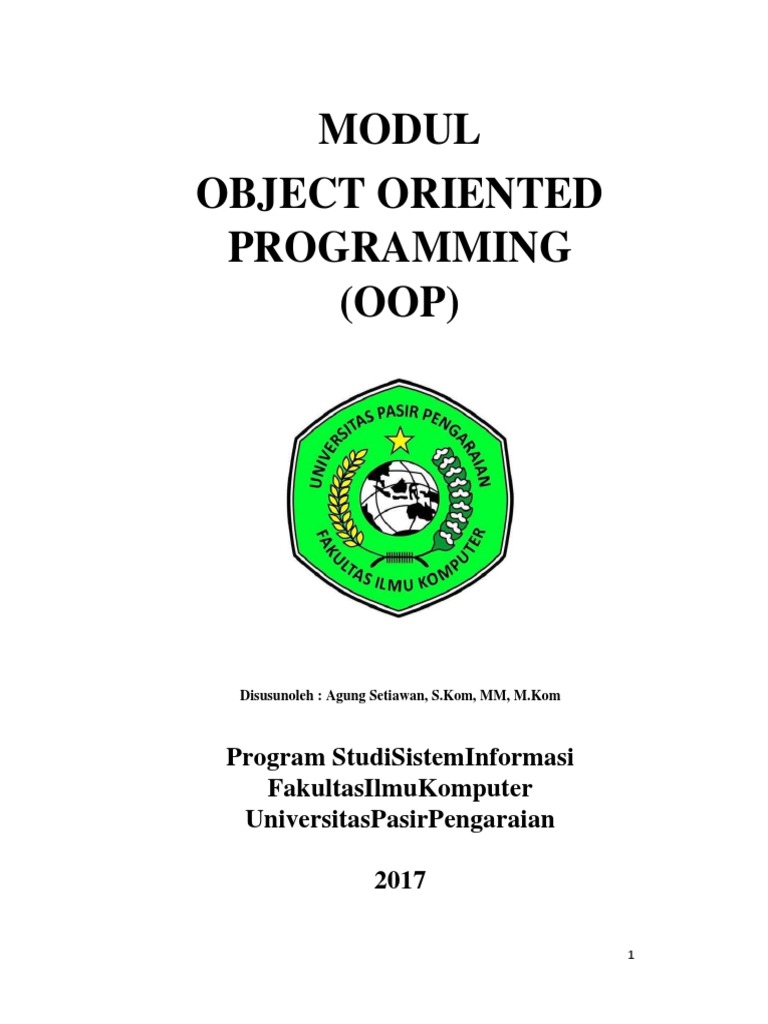 Modul PBO | PDF Modul PBO | PDF