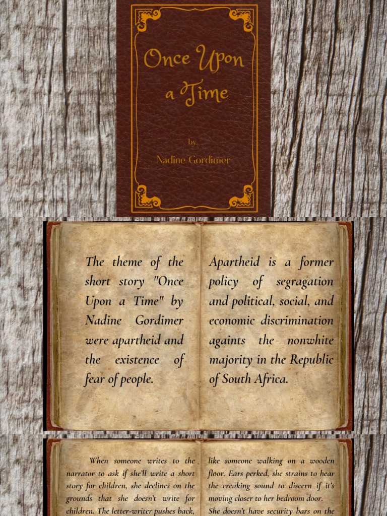 Once Upon A Time: Nadine Gordimer | PDF