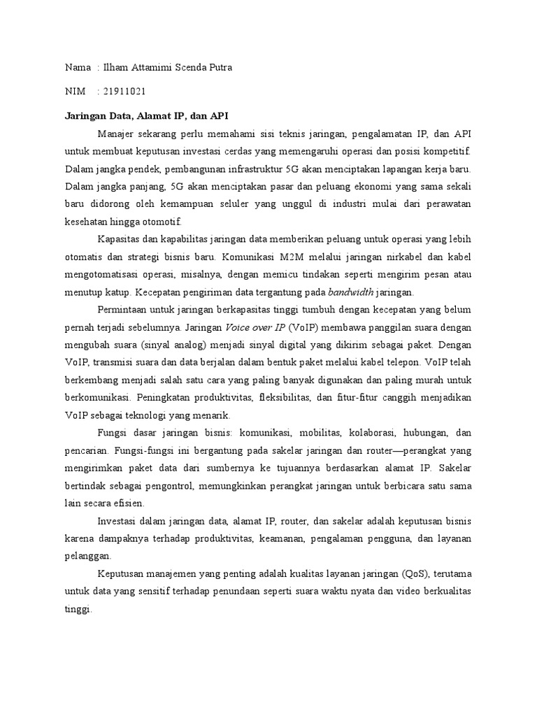 Optimasi Jaringan dan Teknologi 5G | PDF