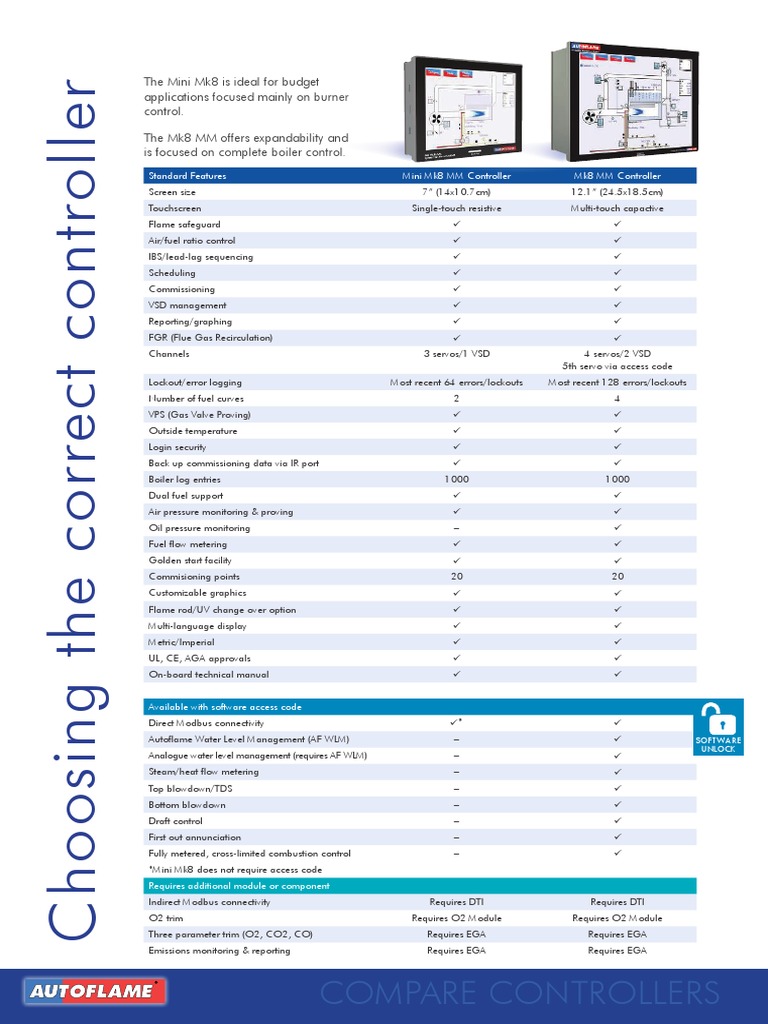 MK8 and Mini MK8 | PDF | Boiler | Touchscreen