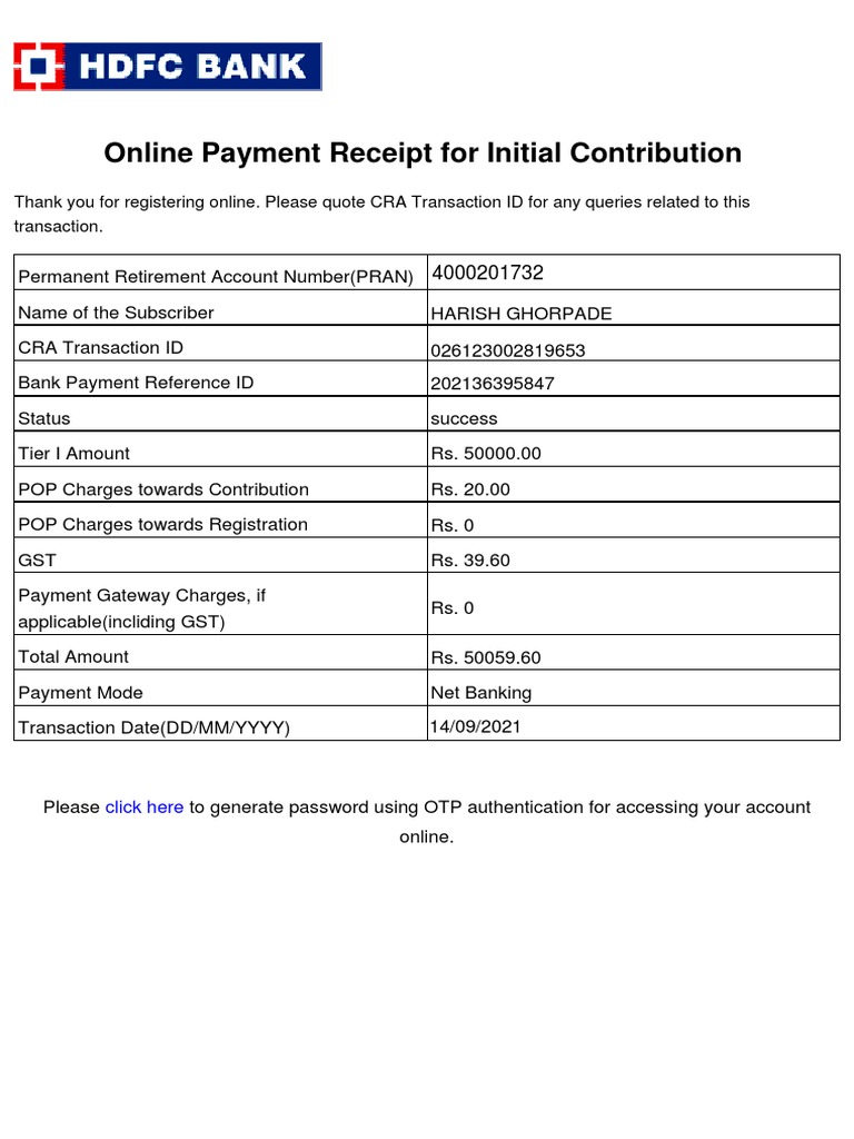 National Pension Scheme | PDF