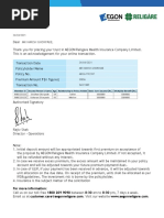 National Pension Scheme (NPS) Receipt | PDF