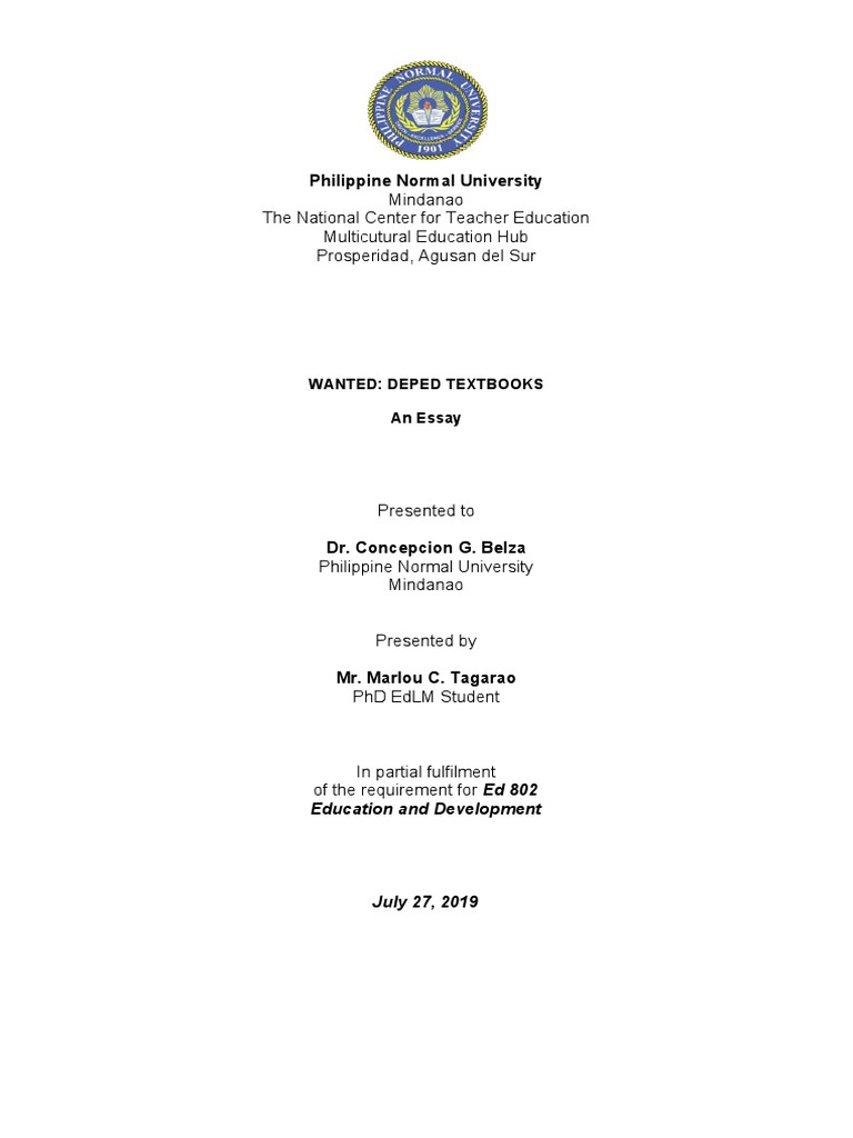 Wanted: DepEd Textbooks | PDF | Textbook | Teachers