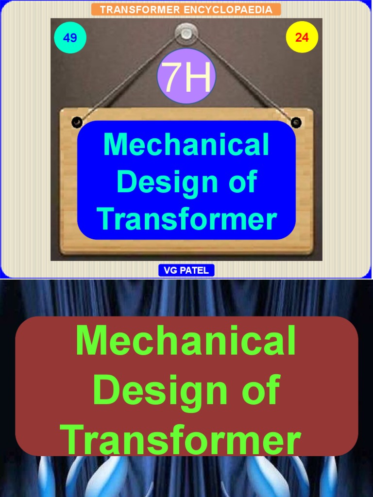 (F) Design - Mechanical Design of Transformer | PDF | Transformer ...