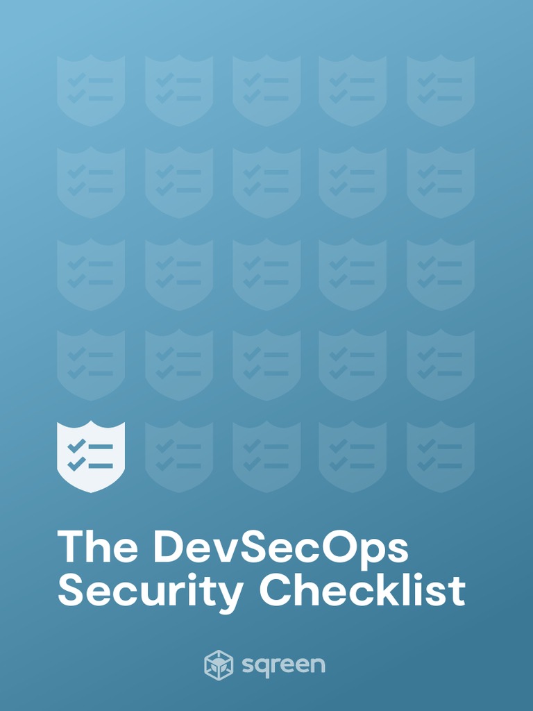 DevSecOps Security Best Practices Checklist | PDF | Transport Layer ...