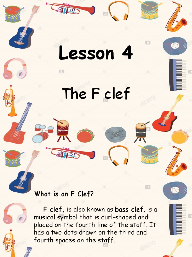 Understanding the F Clef Basics | PDF
