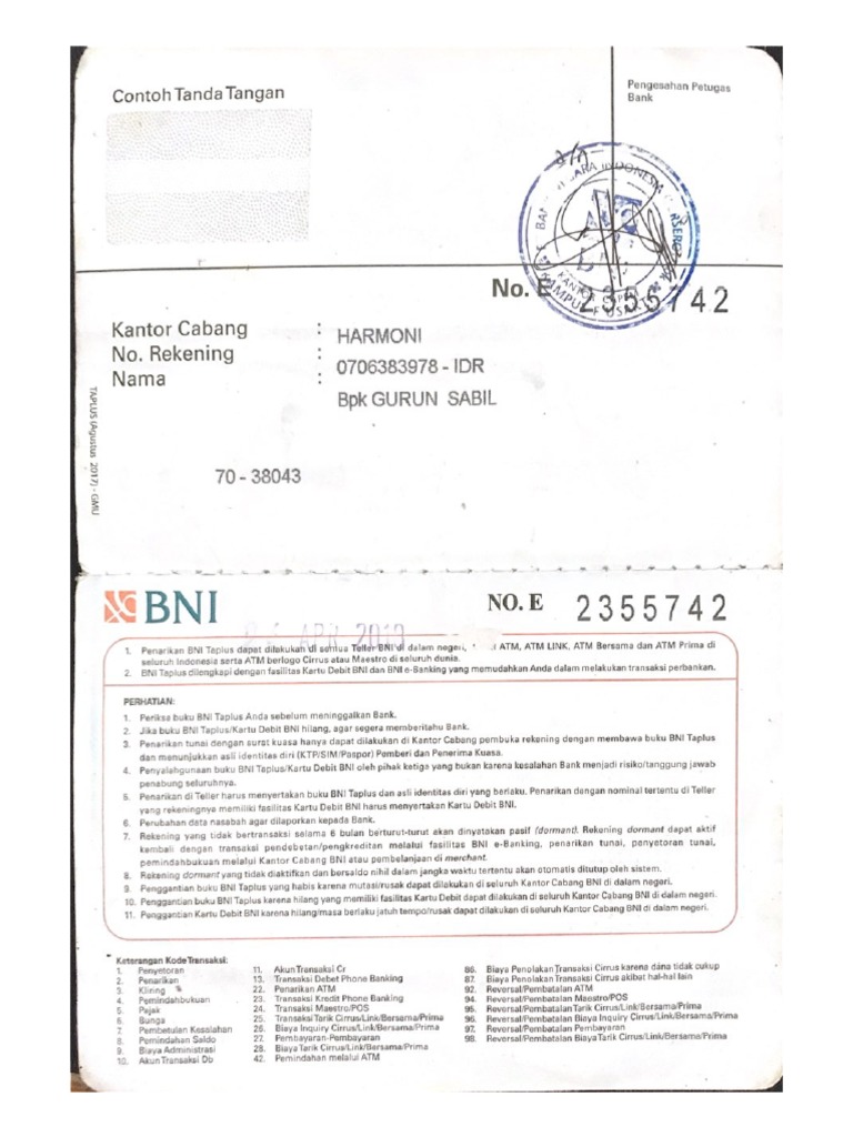 Contoh Tanda Tangan | PDF