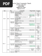 Team Building 2019 Program Flow | PDF
