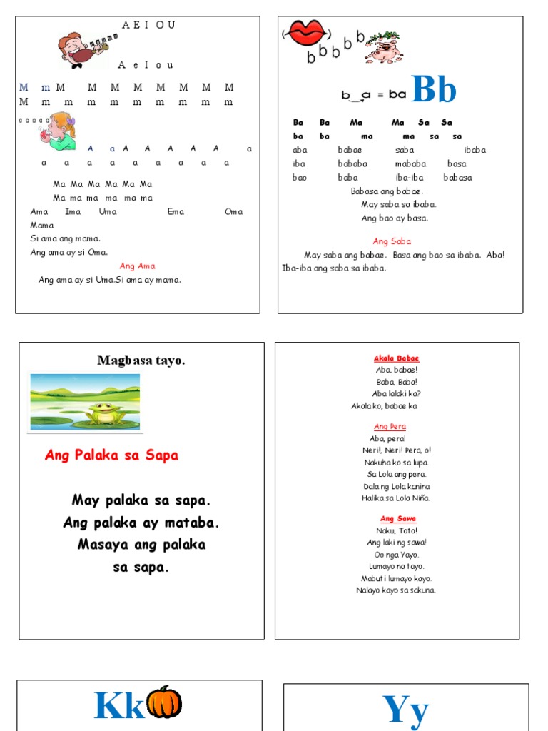 Marungko Booklet | PDF