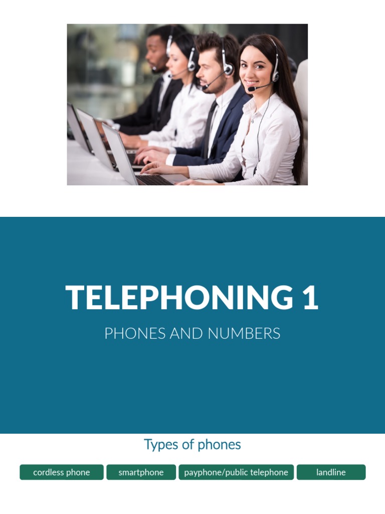 Telephoning and Writing 1 | PDF | Voicemail | Telephone