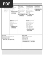 Business Model Canvas Template | PDF | Unmanned Aerial Vehicle | Business Model