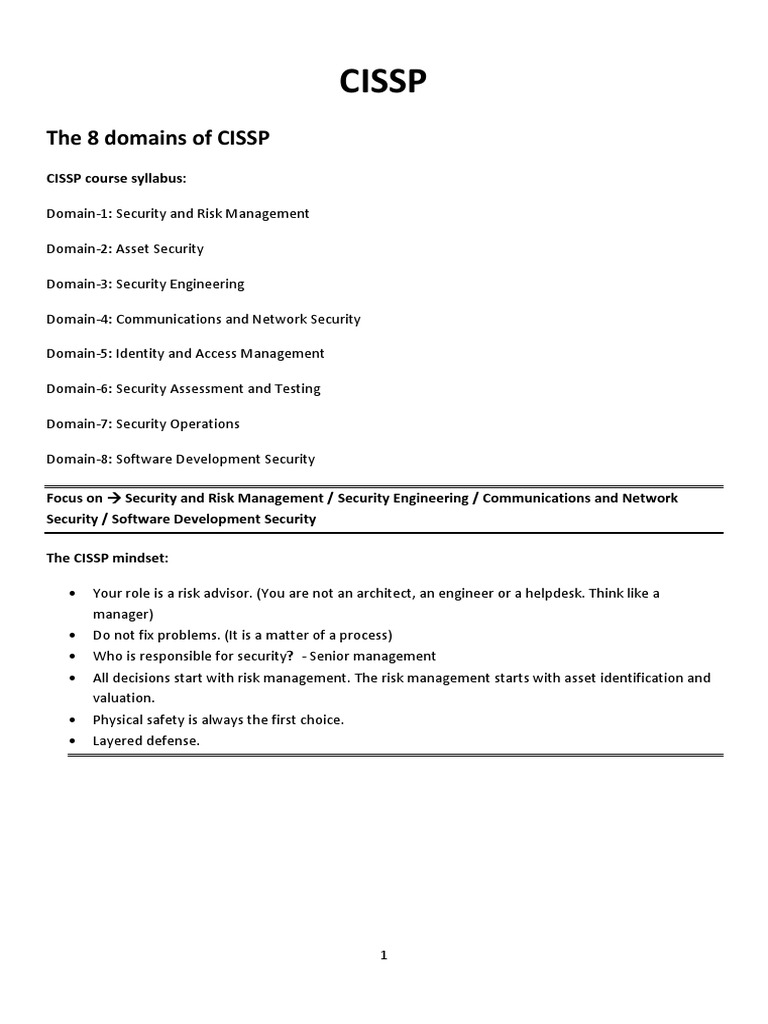 CISSP Notes | PDF | Public Key Cryptography | Cryptography