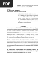 CERTIFICADO MÉDICO Ley Dominga | PDF