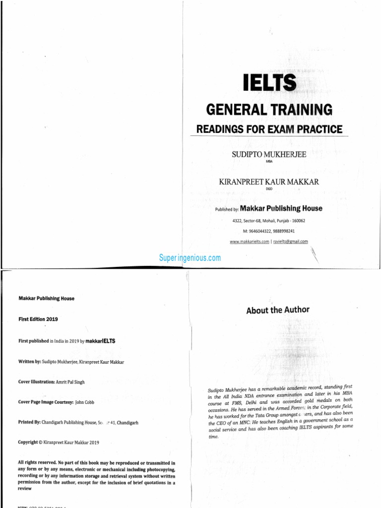 Makkar IELTS General Training Reading | PDF