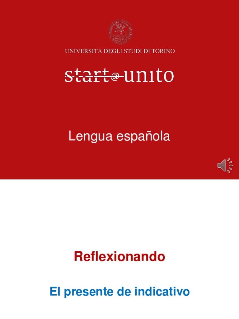 2.II Modulo - El Presente de Indicativo - Irregularidades | PDF | Verbo | Morfología Lingüística