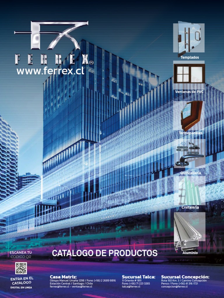CATALOGO 2020 Ferrex Compressed | PDF | Materiales de construcción ...