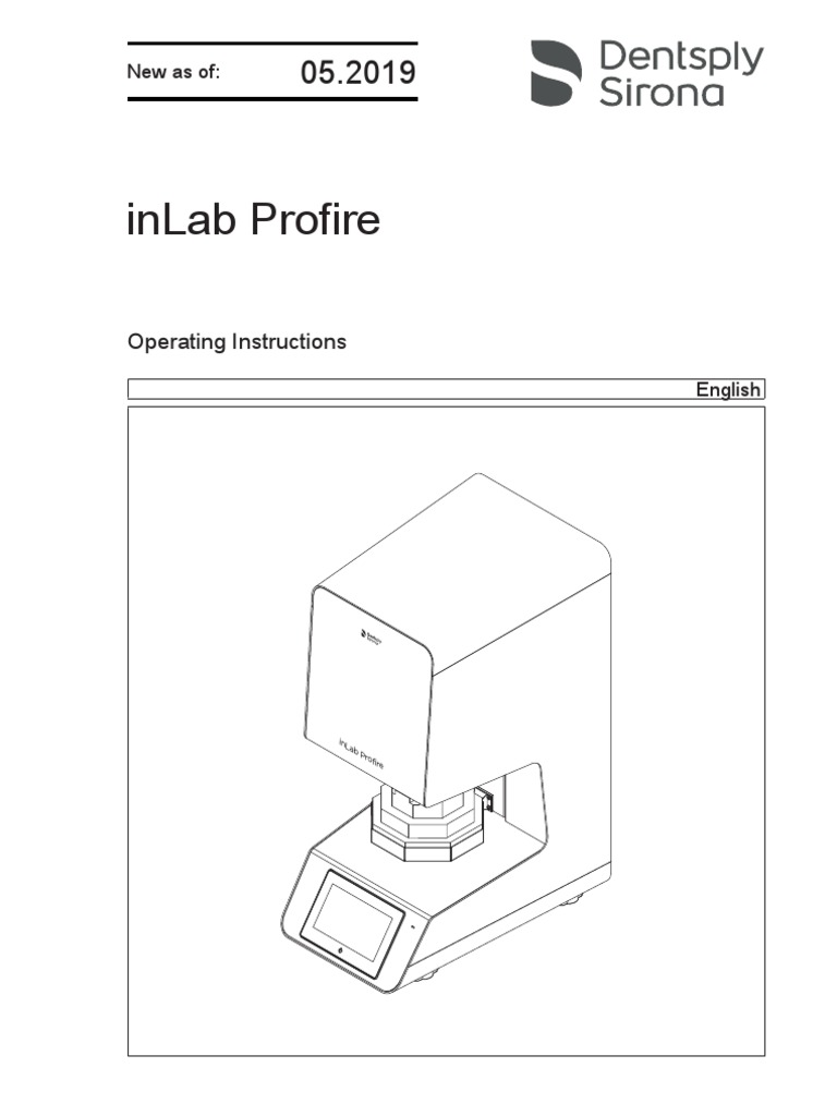 Inlab Profire Manual | PDF | Dust | Ceramics
