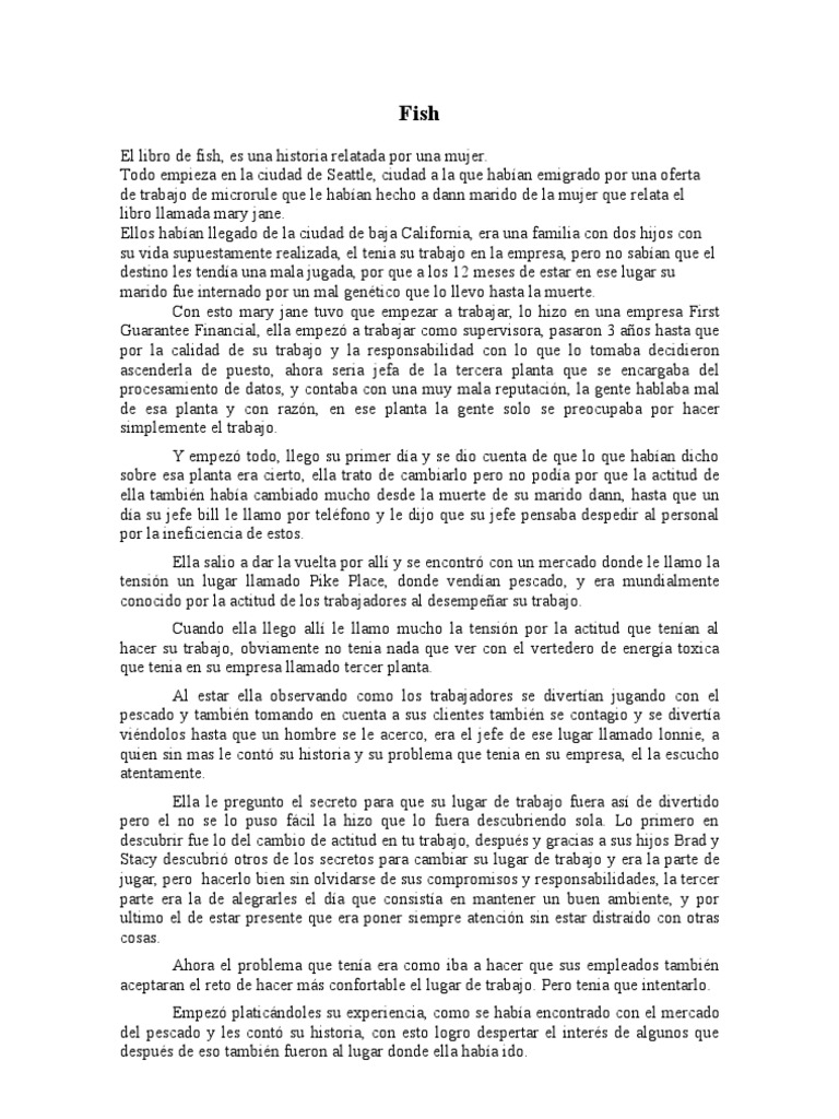 El Libro de Fish | Ocio