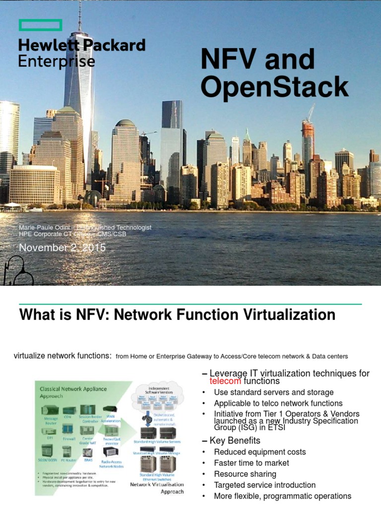 NFV and Openstack | PDF | Open Stack | Virtualization