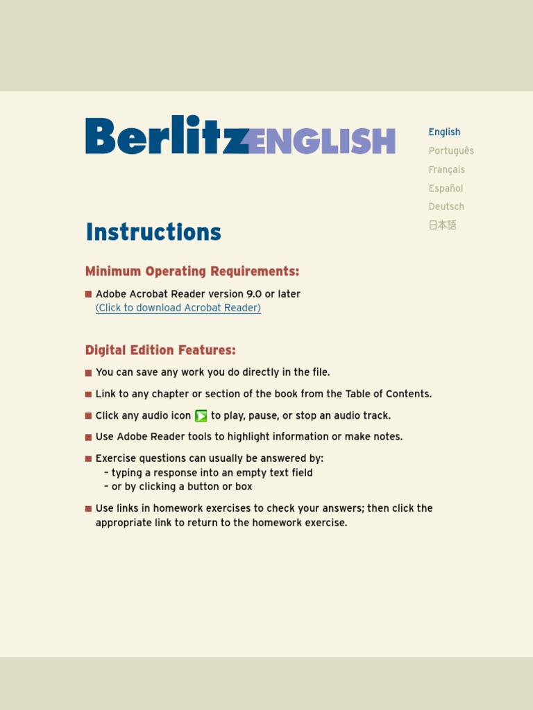Berlitz English - L3 - v2 C | PDF