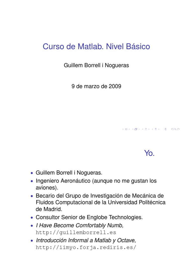 Basico Matlab | PDF