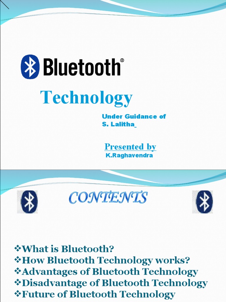 Overview of Bluetooth Technology | PDF | Bluetooth | Wireless