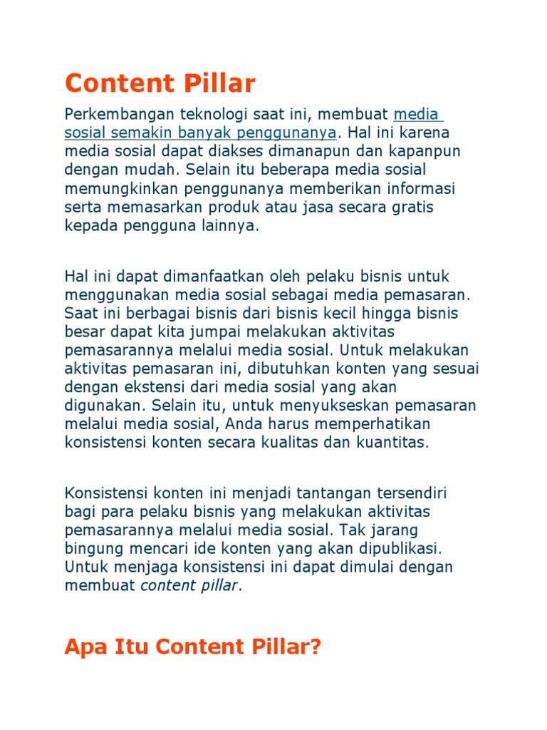 Content Pillar | PDF