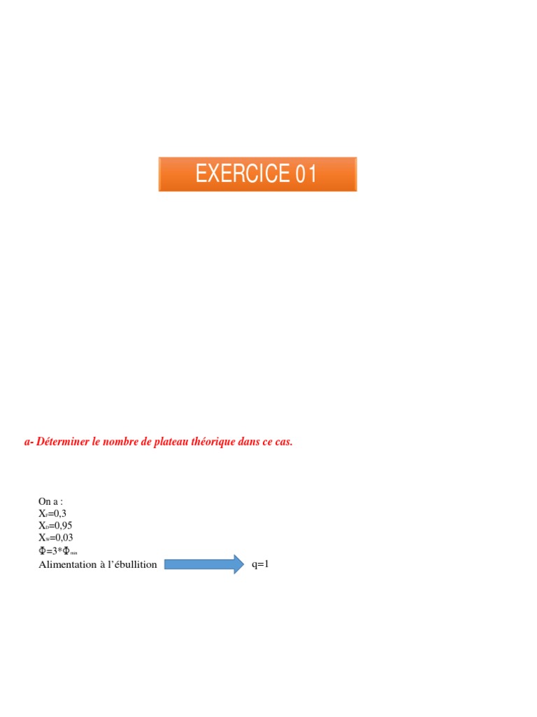SOLUTION S 2 TD | PDF | Procédé chimique | Opération unitaire