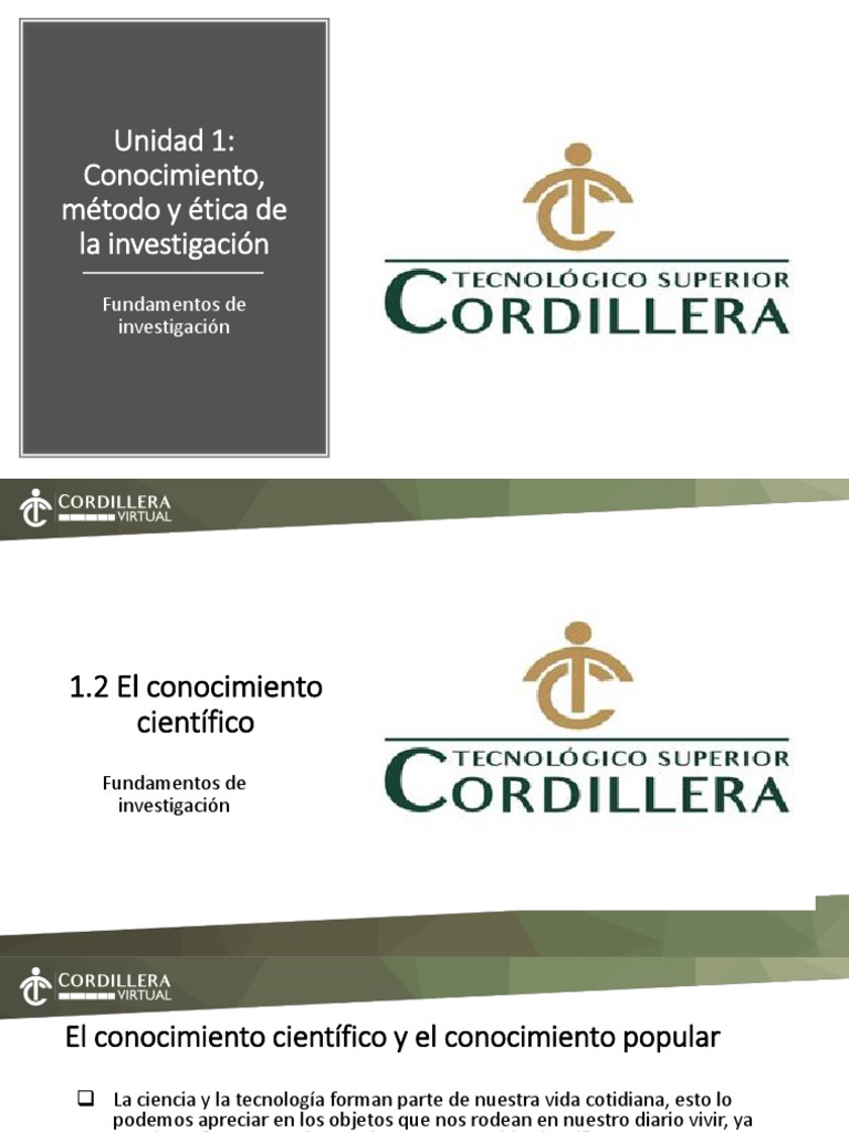 6 Conocimiento Cientifico y Etica Popular | PDF | Conocimiento | Método ...