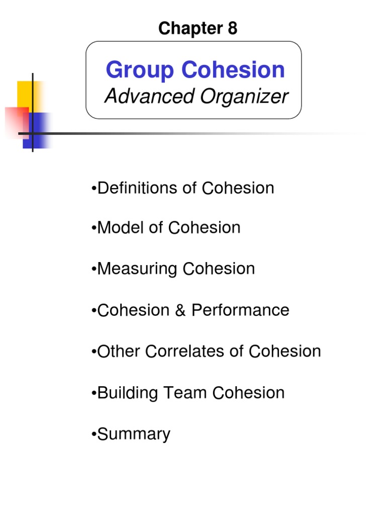 Carron - Group Cohesion | PDF | Group Cohesiveness | Leadership