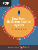 Chess Rules One Page Summary | PDF | Competitive Games | Traditional Games