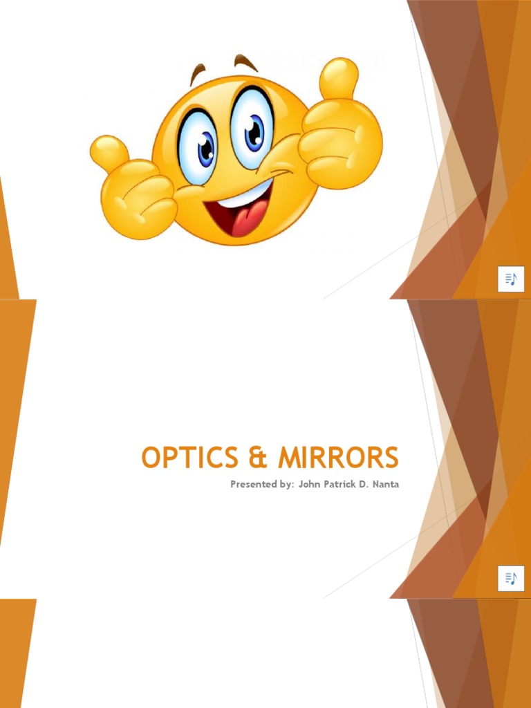 Understanding Optics and Mirror Types | PDF | Mirror | Optics