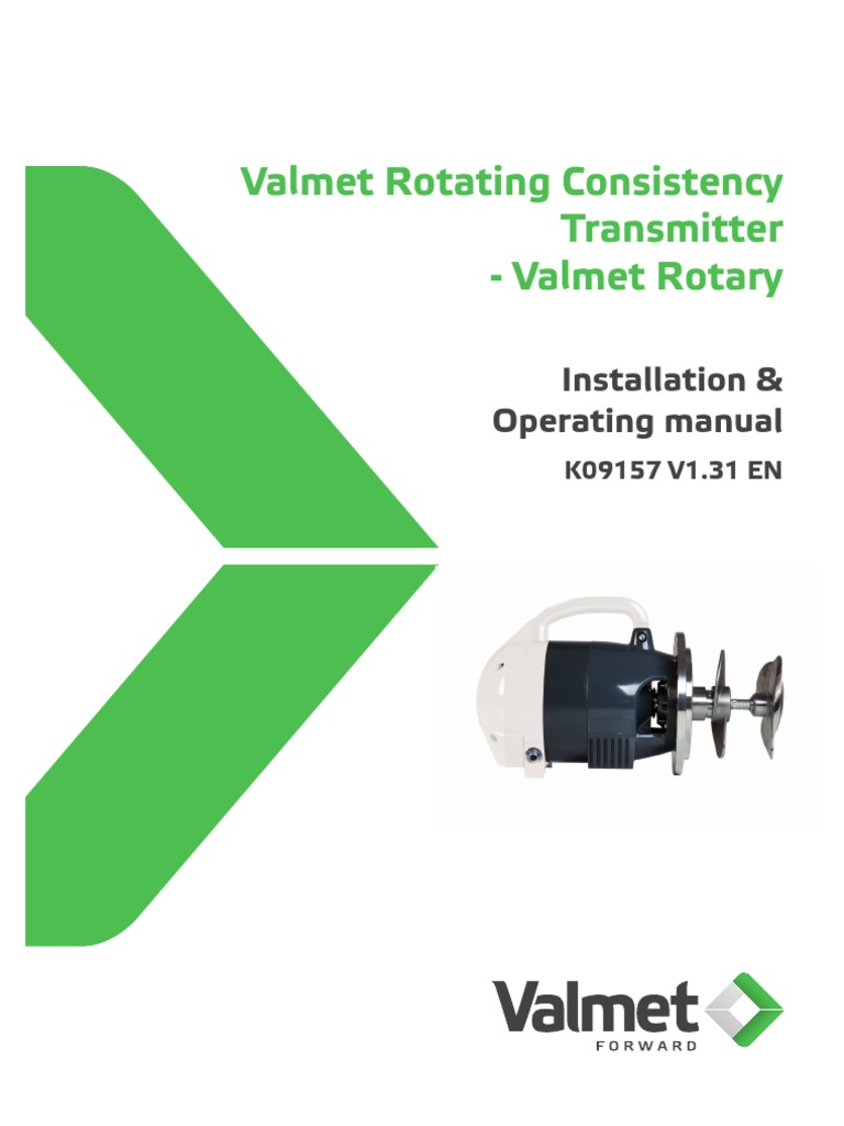 Valmet Rotary Installation and Operating | PDF | Pipe (Fluid Conveyance ...