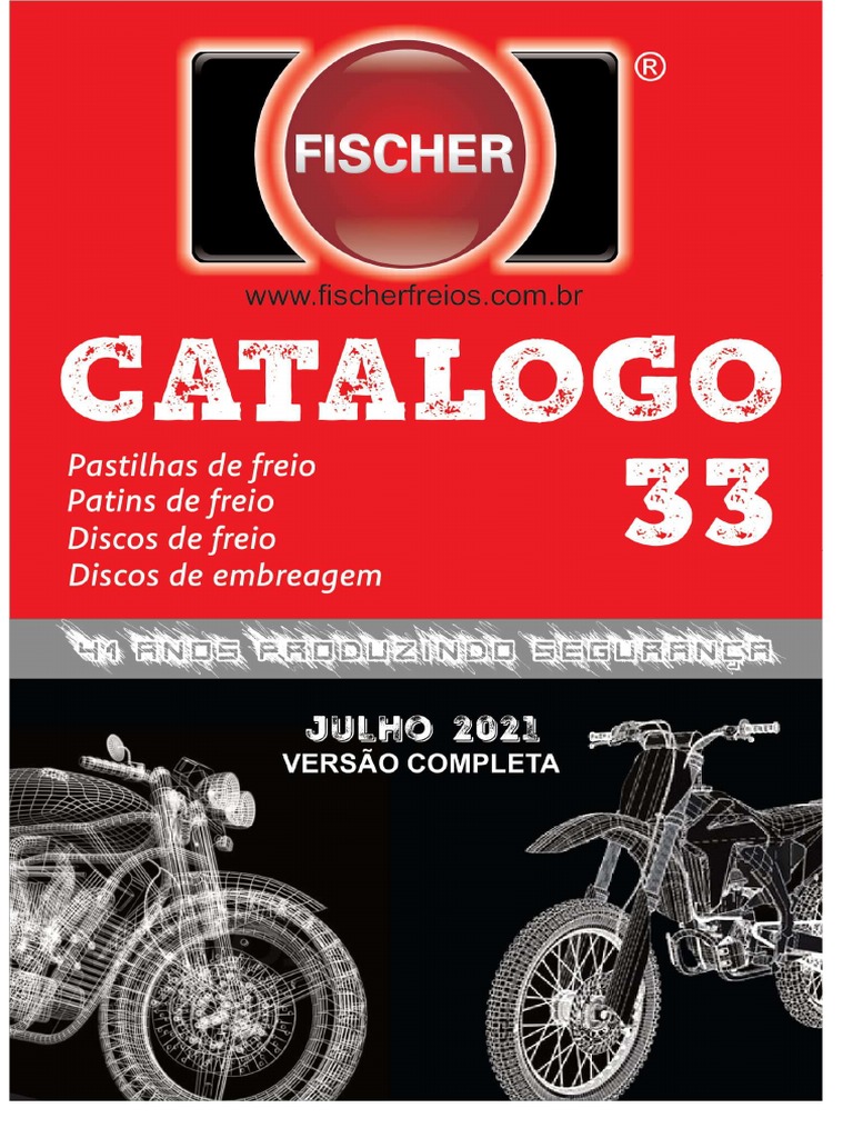 FISCHER Catalogo Completo Julho-2021 Nº33 | PDF | Brake | Equipment