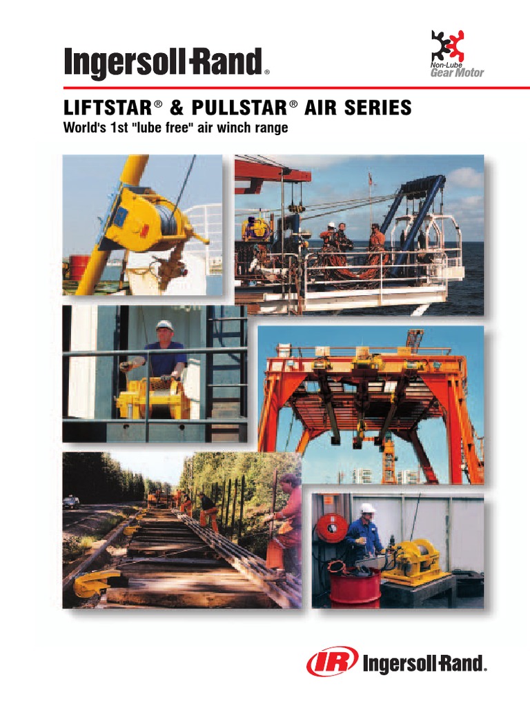 Liftstar & Pullstar Air Series: World's 1st "Lube Free" Air Winch Range ...