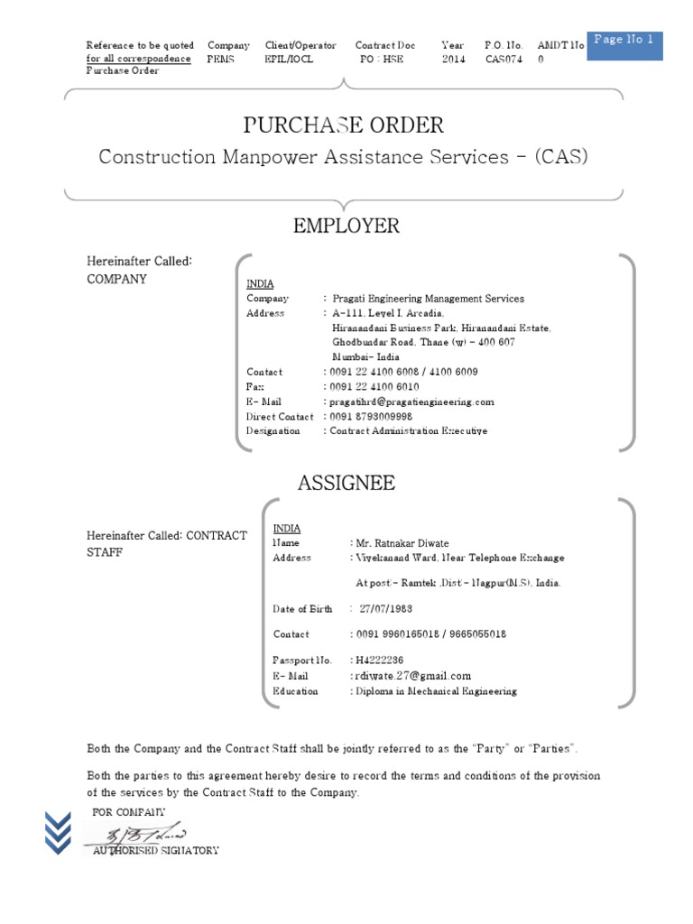 Purchase Order Terms & Conditions Sample | PDF | Liability Insurance ...